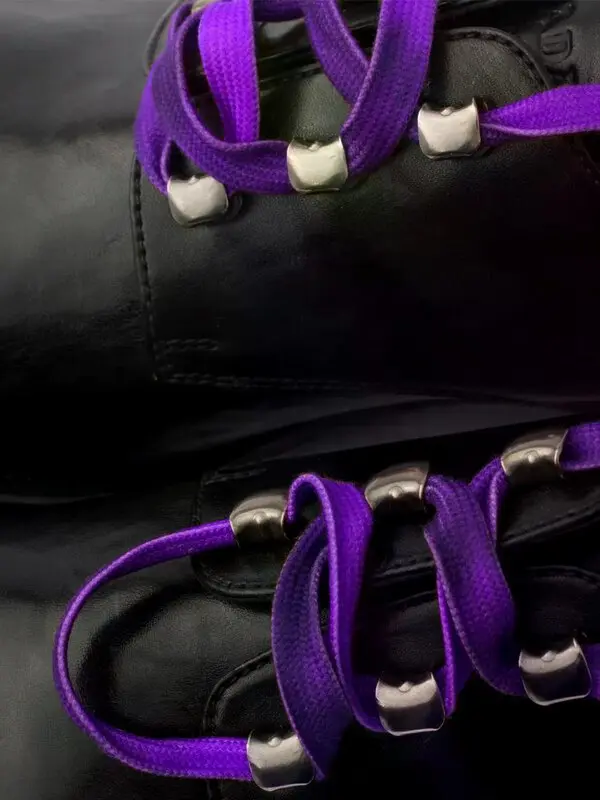 Prada Antiqued Leather Lace-up Shoes