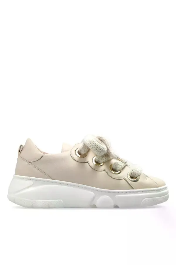 Agl Soft Bubble Leather Sneakers