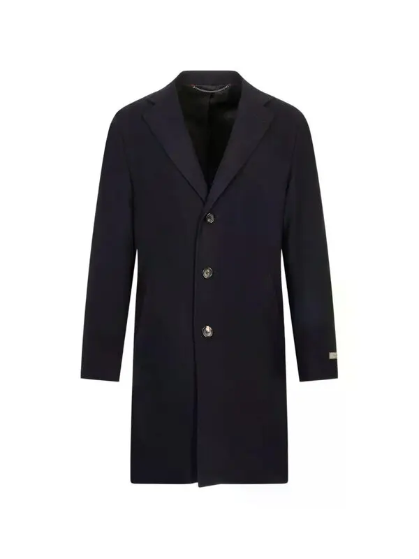 Canali Single-breasted Notched-lapels Coat
