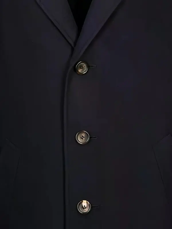 Canali Single-breasted Notched-lapels Coat
