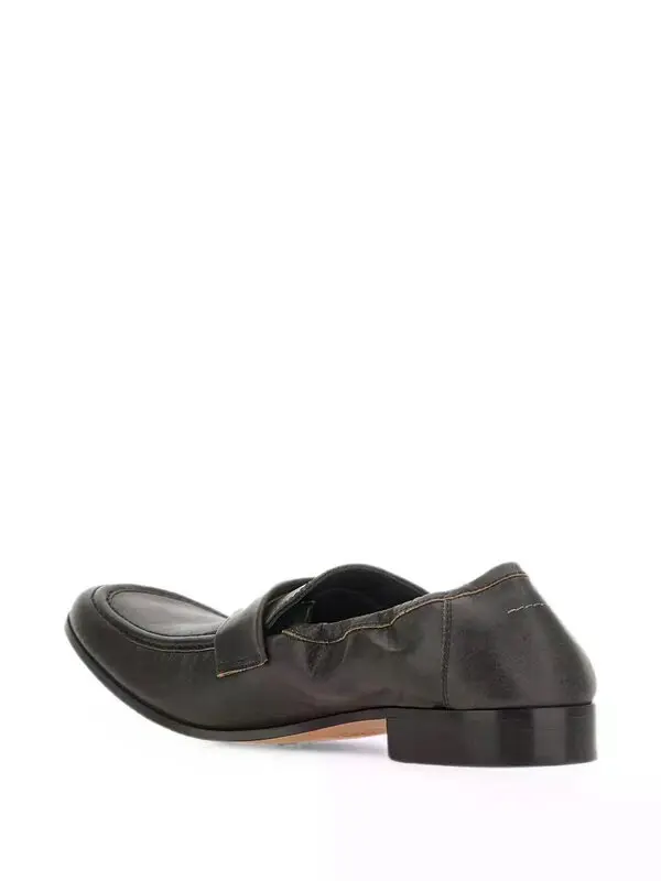 MAISON MARGIELA Swing-toe Leather Loafers