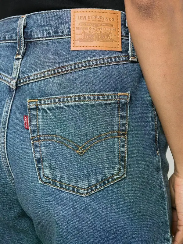 LEVI'S High-rise Denim Shorts