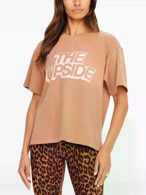 The Upside Logo Print Cotton T-shirt