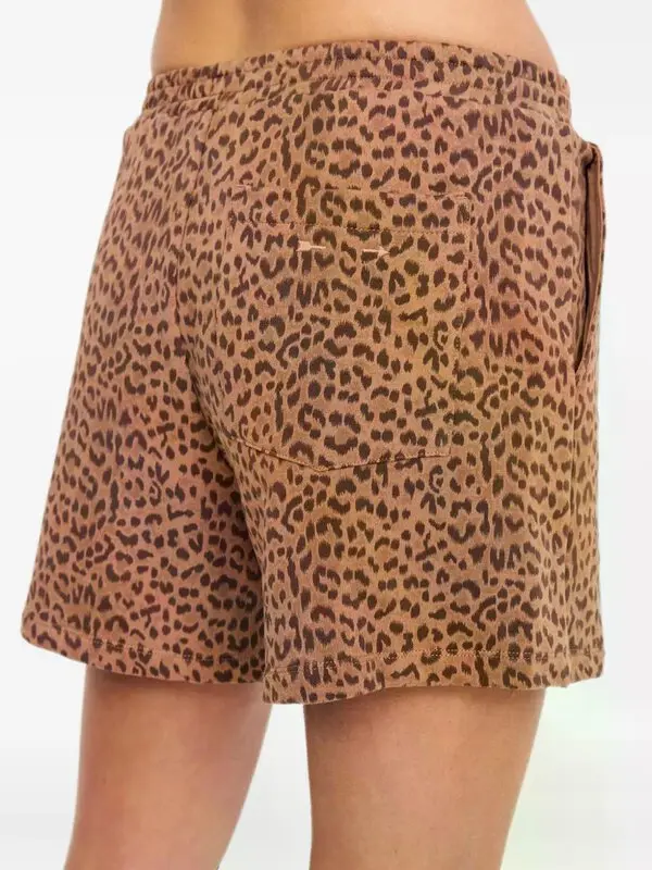 The Upside Darcy Leopard-print Shorts
