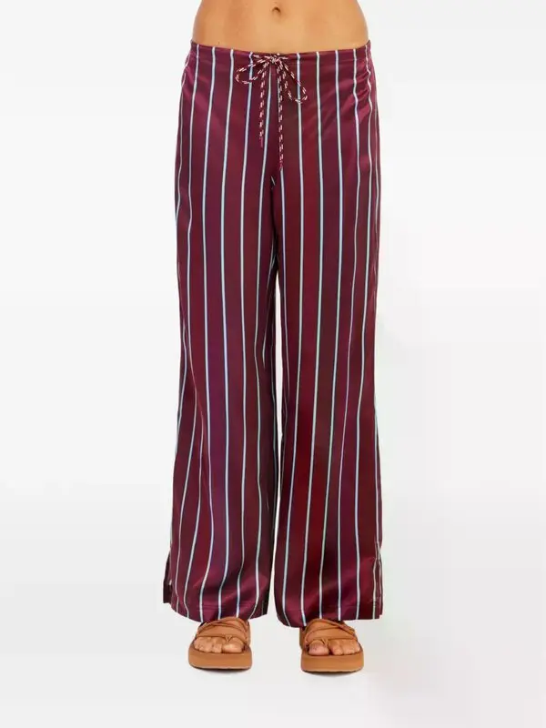 The Upside Capela Charli Drawstring-waist Trousers - Red