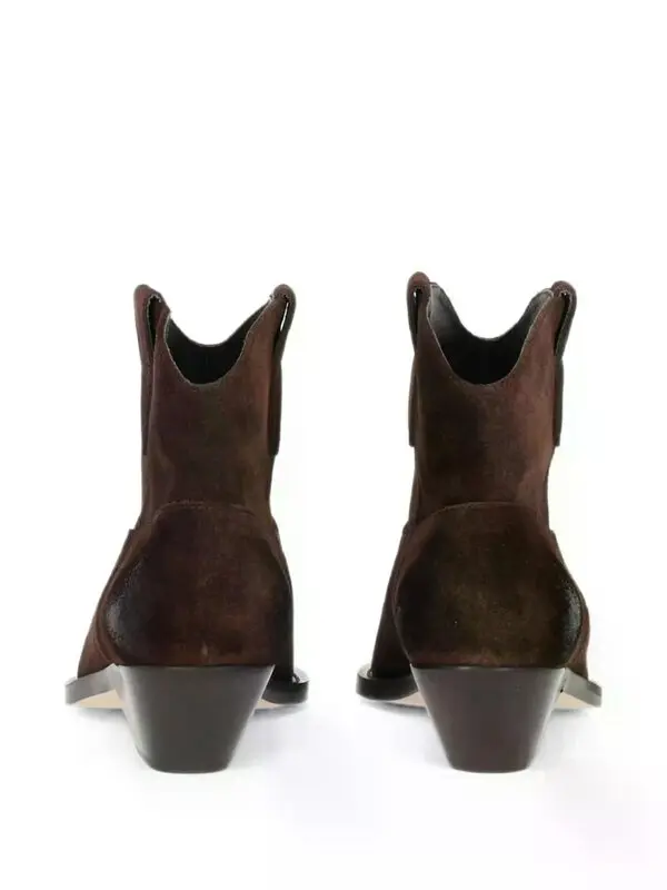 VIA ROMA 15 Suede Western Boots