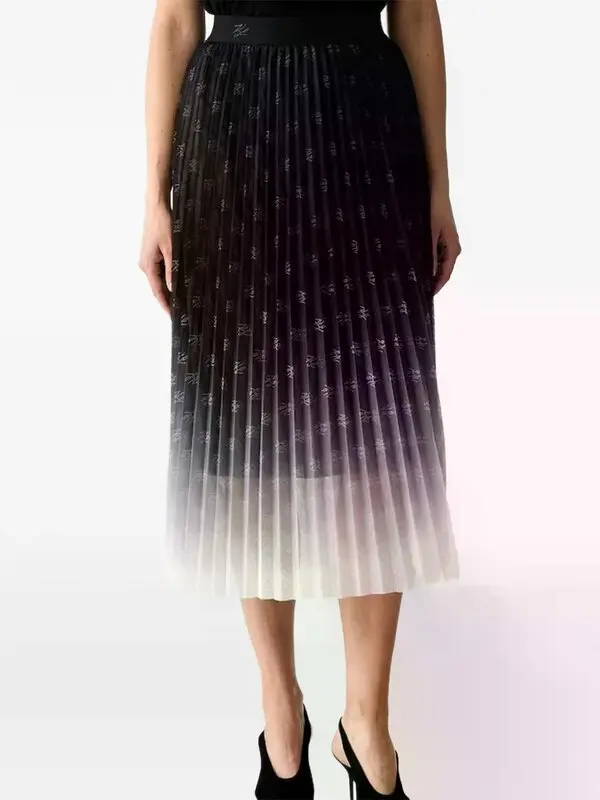 Karl Lagerfeld Pleated Skirt