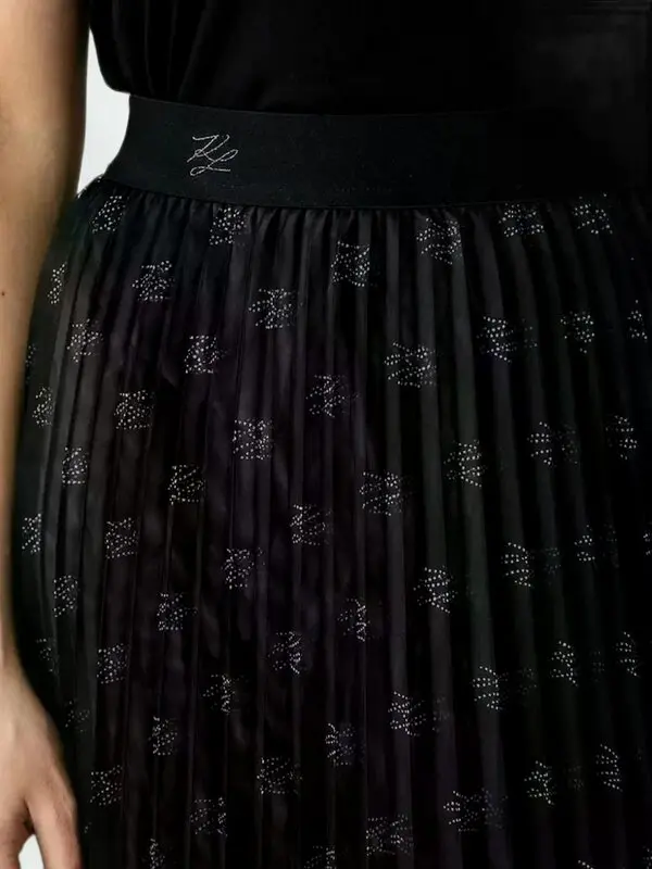 Karl Lagerfeld Pleated Skirt