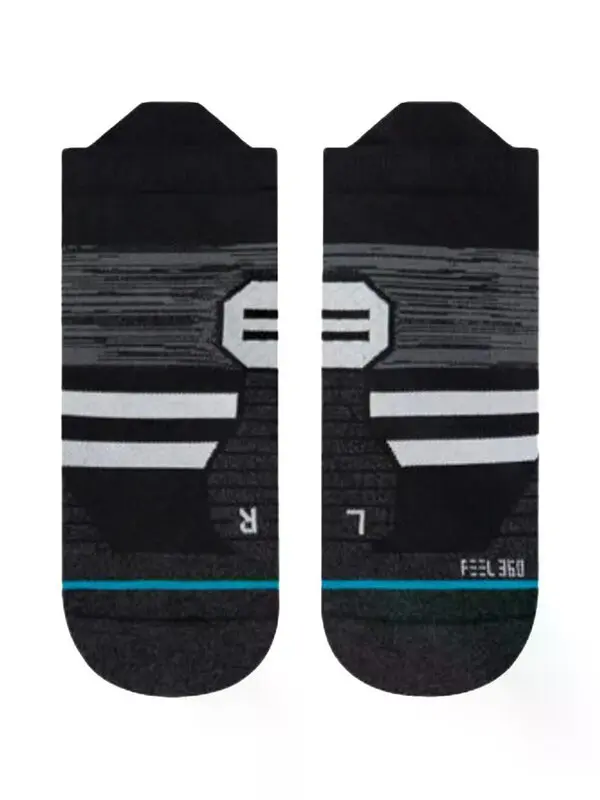Stance Run Ultralight Tab Socks - Black