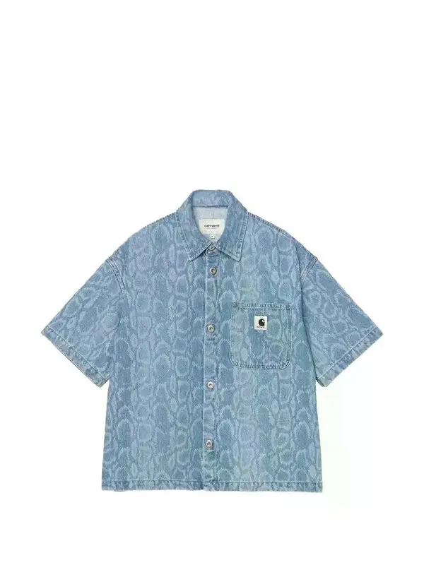Carhartt Work In Progress Snake Lovilia Denim Shirt