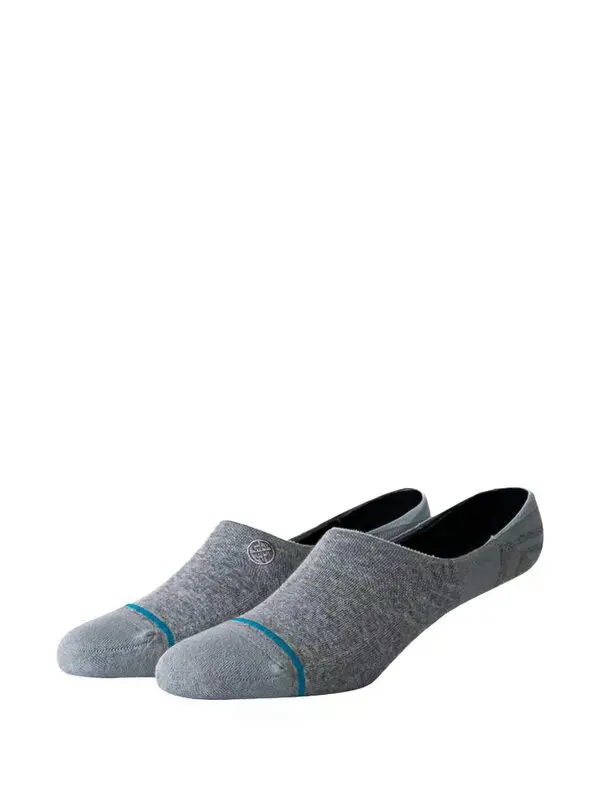 Stance Invisible Socks With Embroidered Logo - Grey