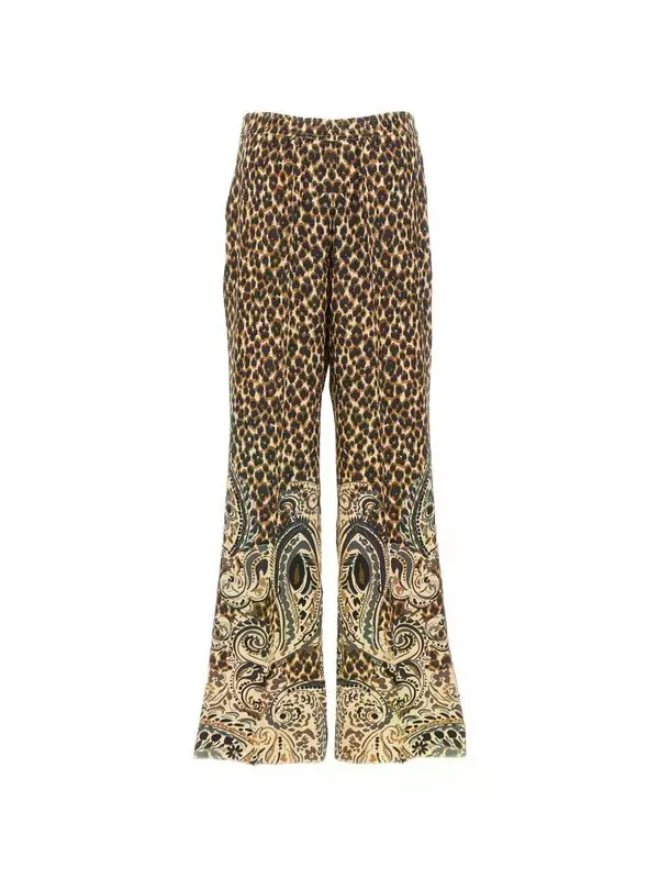 Etro Leopard-print Trousers