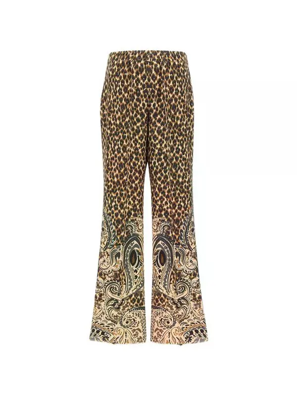 Etro Leopard-print Trousers