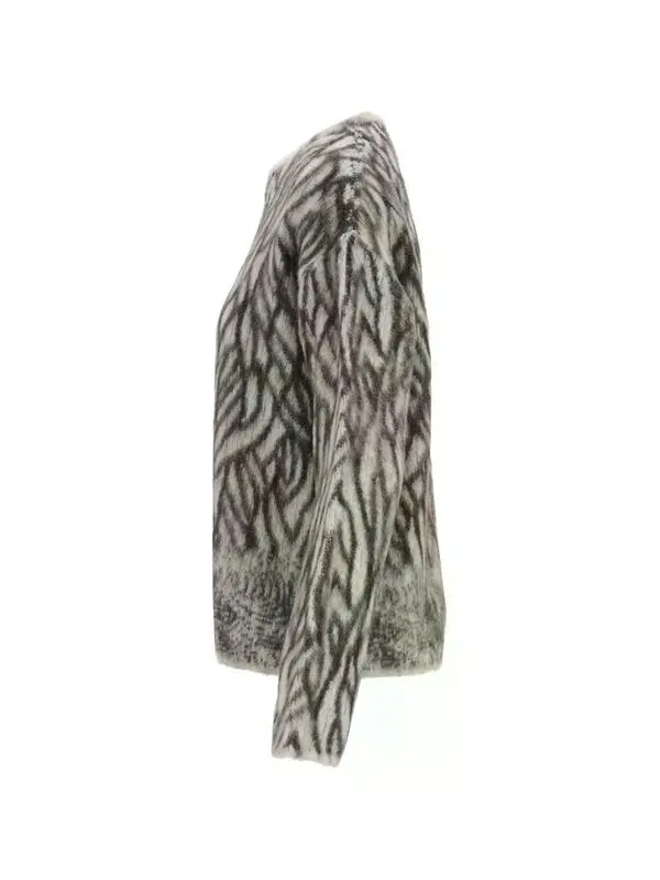 FORTE_FORTE Plumes De Heron Jacquard-knit Sweater