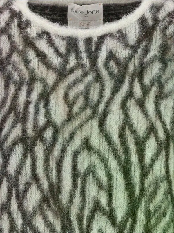 FORTE_FORTE Plumes De Heron Jacquard-knit Sweater