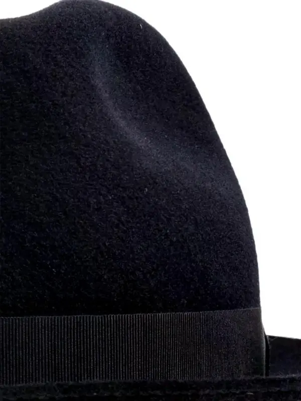 Giorgio Armani Grosgrain-trim Fedora Hat