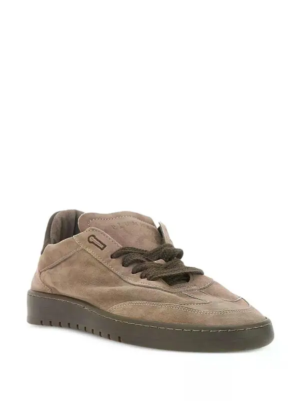 PIUMHA STUDIO Suede Contrast-detail Sneakers