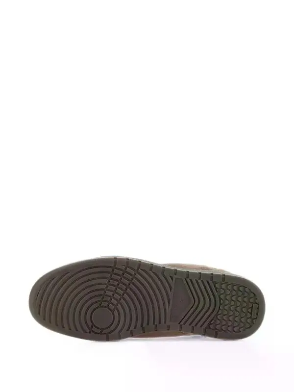 PIUMHA STUDIO Suede Contrast-detail Sneakers