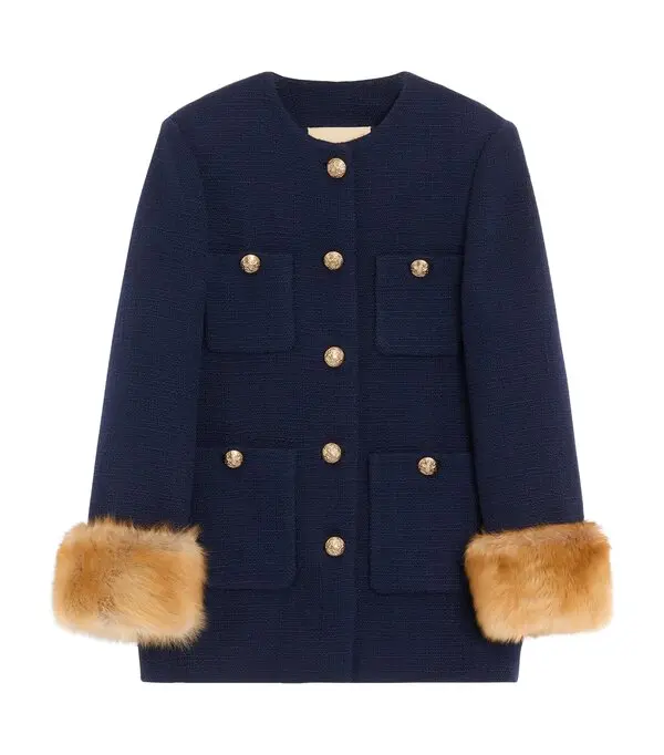 Valentino Garavani Virgin Wool Peacoat