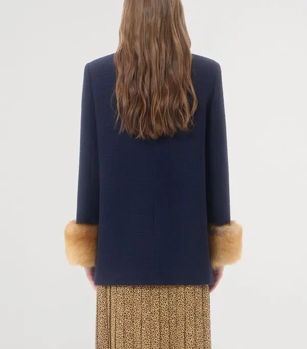 Valentino Garavani Virgin Wool Peacoat