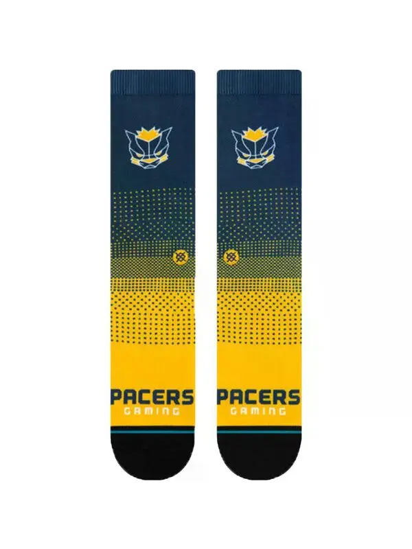 Stance Nba Indiana Pacers Gaming Crew Socks - Blue