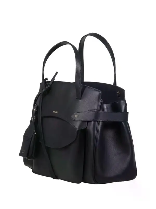 HIDESINS Lullaby Buckled Leather Tote Bag