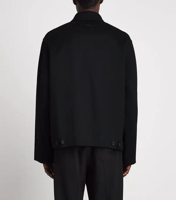 MAISON MARGIELA Wool Zip-up Jacket