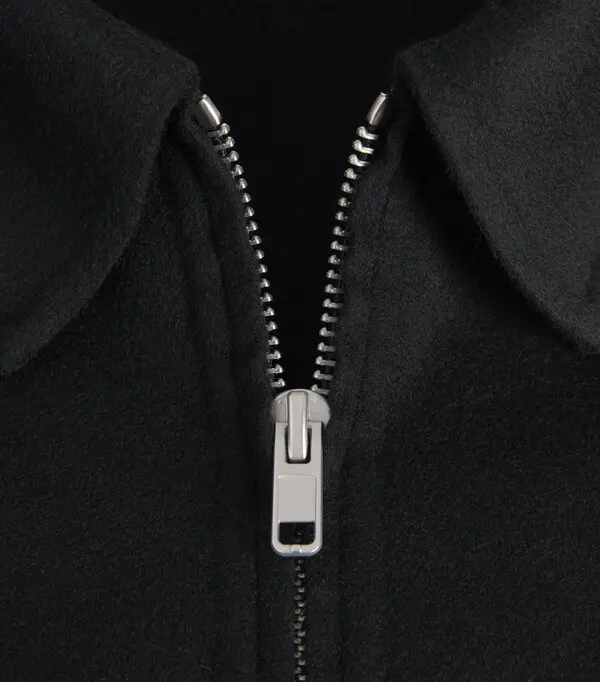 MAISON MARGIELA Wool Zip-up Jacket