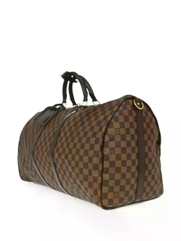 LOUIS VUITTON 2009 Keepall Bandouliere 55 Duffle Bag