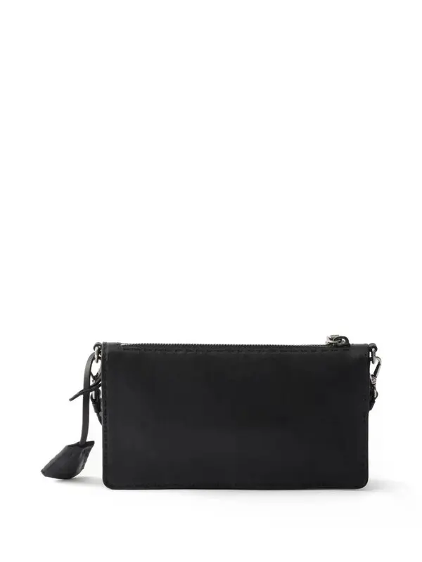 Prada Antiqued Leather Pouch