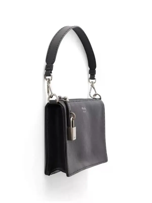 Prada Antiqued Leather Pouch