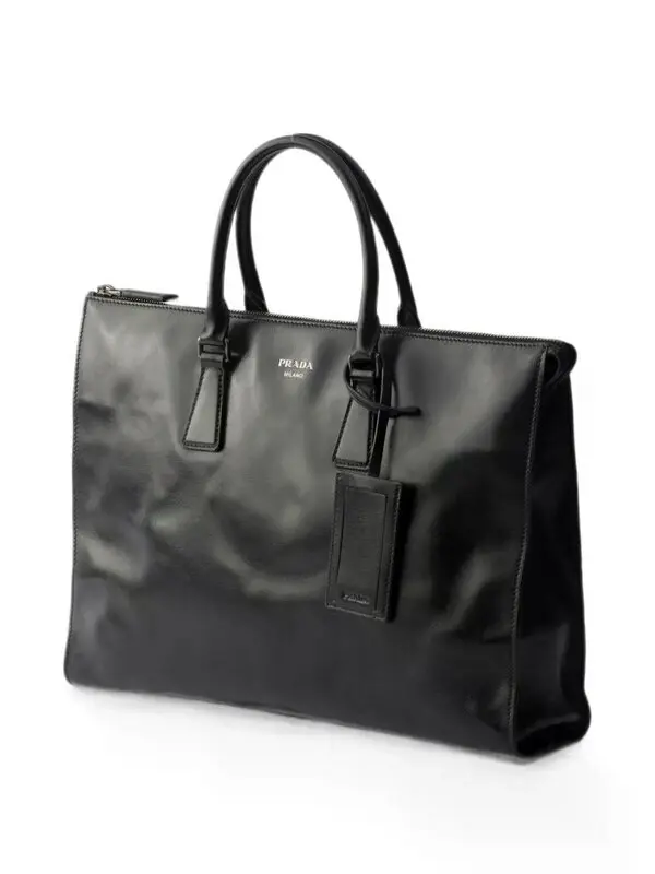 Prada Leather Tote Bag