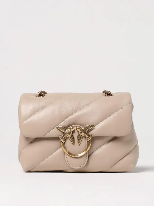 Pinko Quilted Leather Mini Bag
