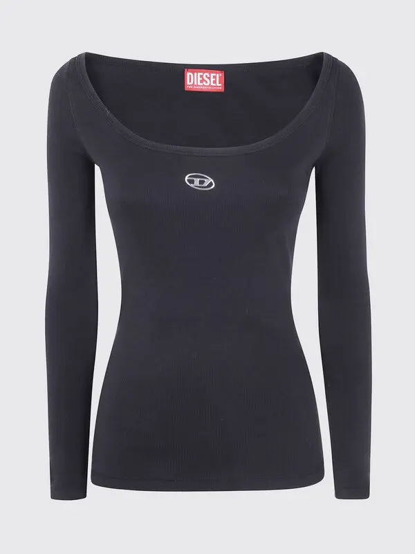 DIESEL® Ribbed Long Sleeve T-shirt
