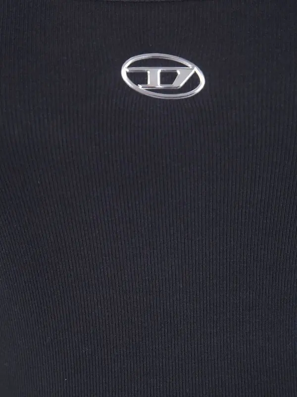 DIESEL® Ribbed Long Sleeve T-shirt