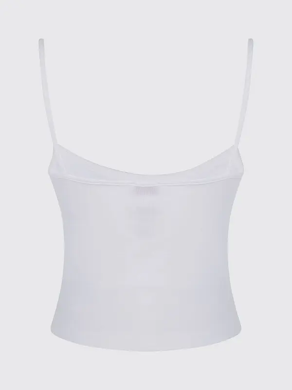 DIESEL® Ribbed Camisole With Logo Detail