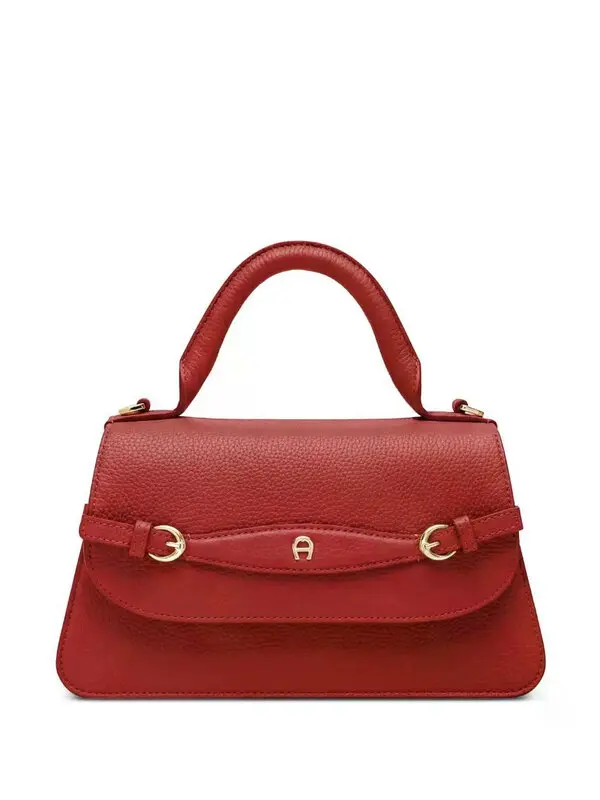 AIGNER Small Cavallo Logo-plaque Tote Bag
