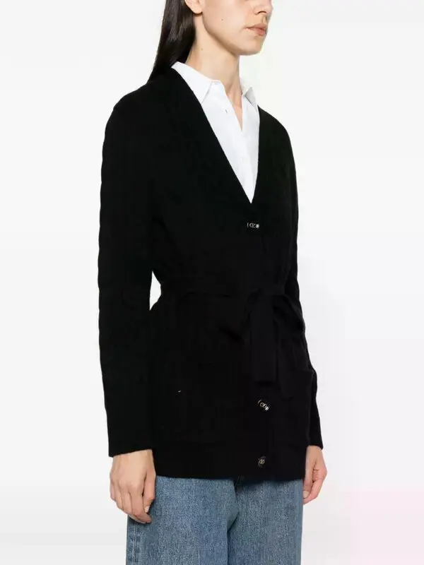 Valentino Garavani Cashmere Cable Knit Cardigan