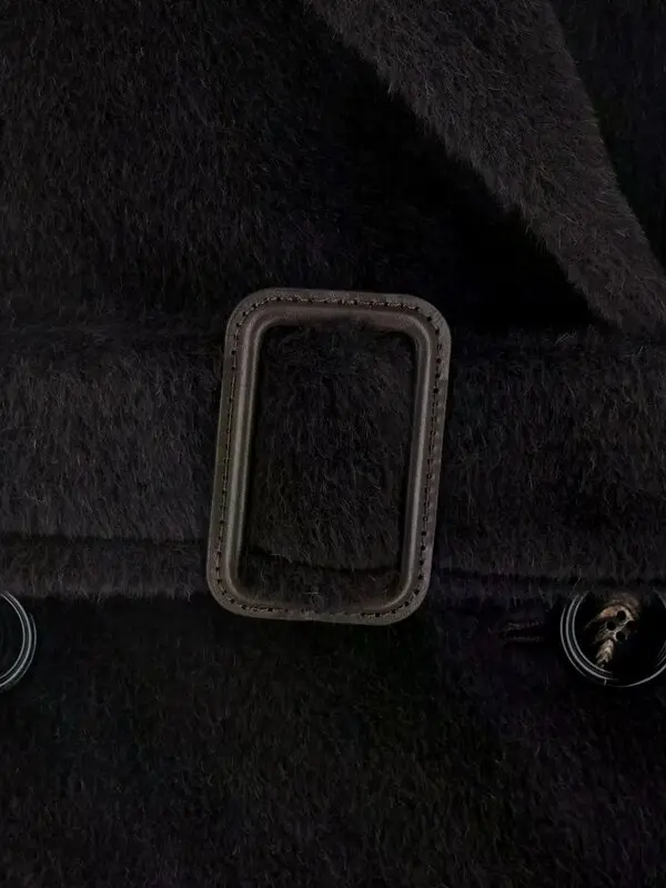 Tagliatore Double-breasted Belted Coat