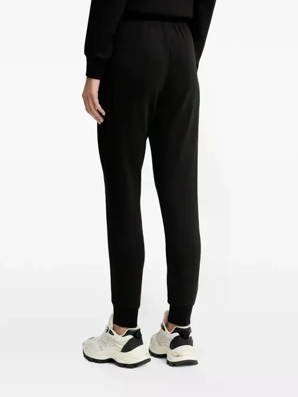 Armani Exchange Logo Embroidered Drawstring Track Pants