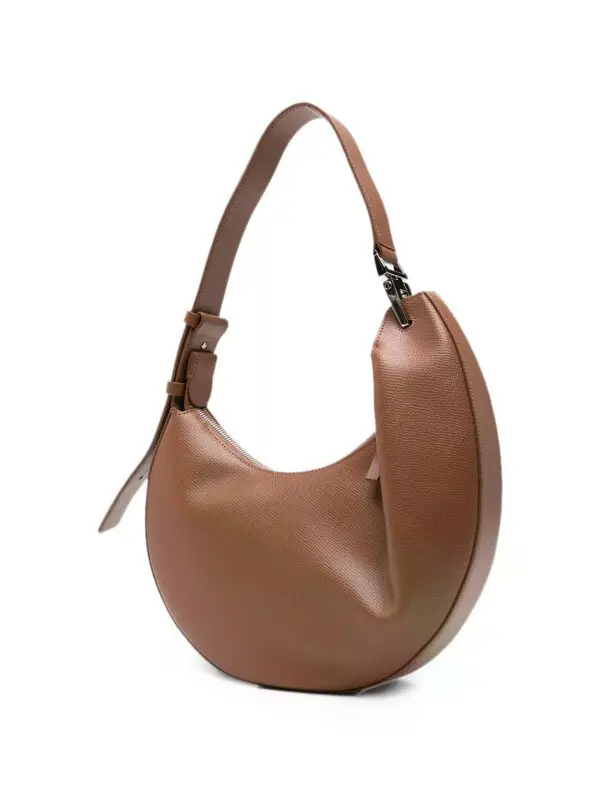 Emporio Armani Pebbled Leather Shoulder Bag