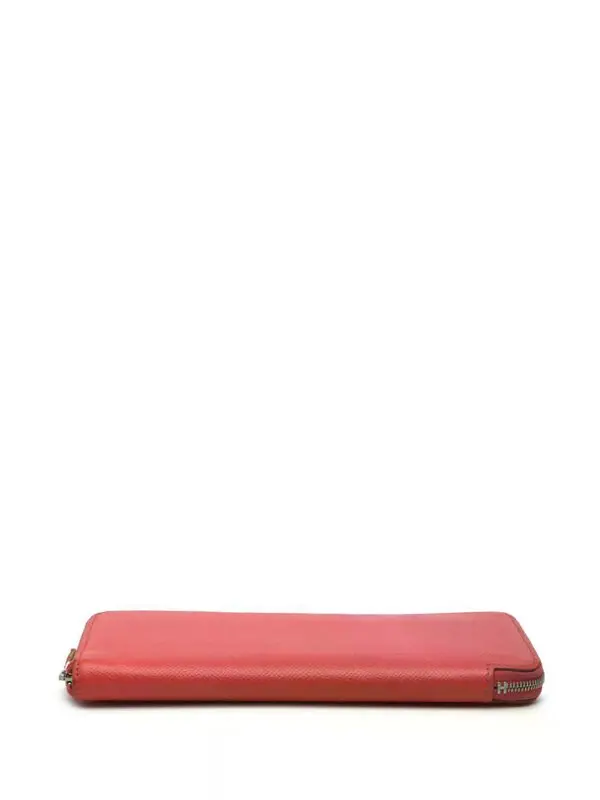 Hermès 2014 Epsom Azap Silk In Wallet Long Wallets