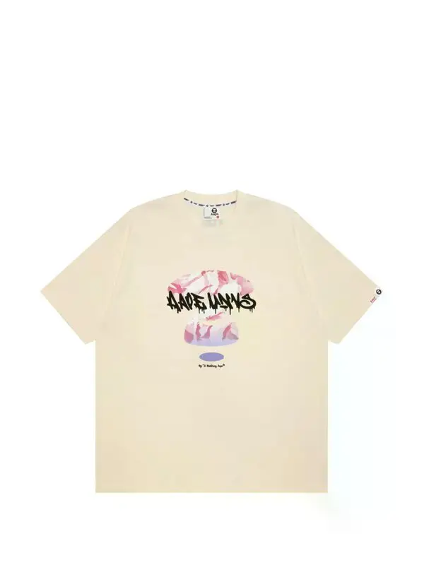 AAPE BY *A BATHING APE Aapeunvs Cotton T-shirt