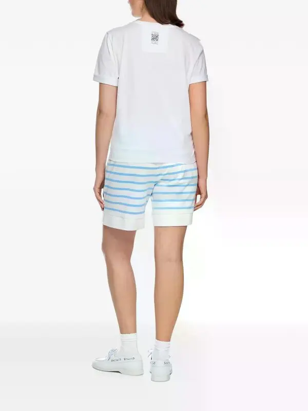 MARCCAIN Graphic-print Rolled-cuff T-shirt