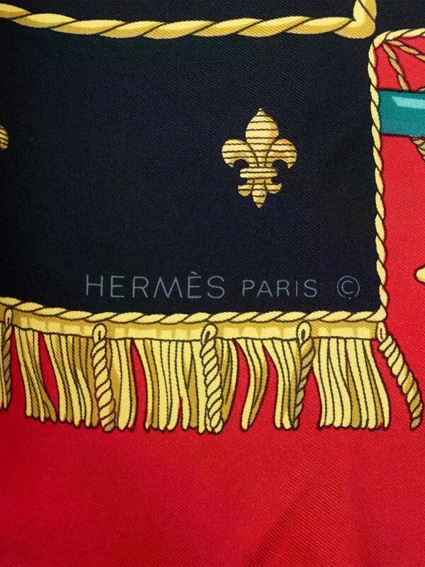 Hermès 2000-2026 Vue Du Carrosse De La Galere La Reale Silk Scarf 90 Scarves
