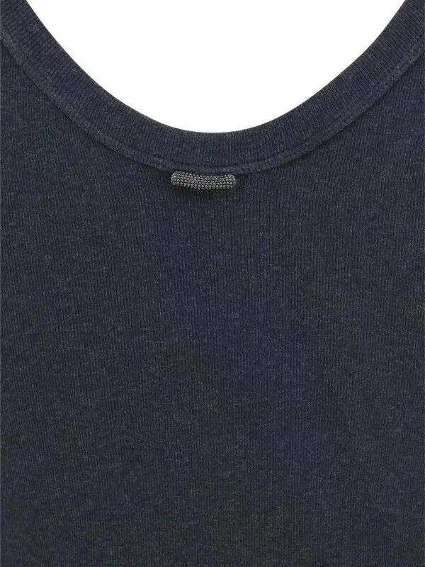 Brunello Cucinelli Fine-ribbed T-shirt