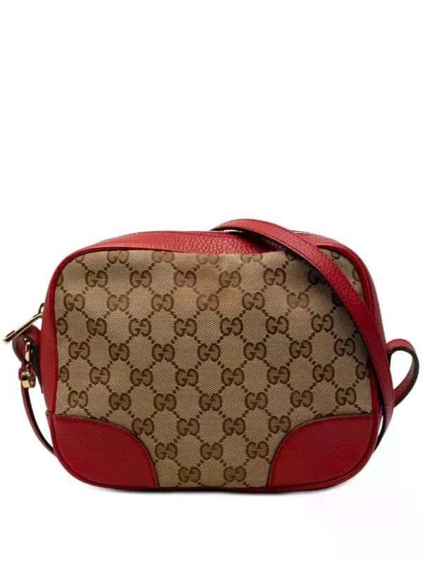 Gucci Gg Canvas Bree Crossbody Bag