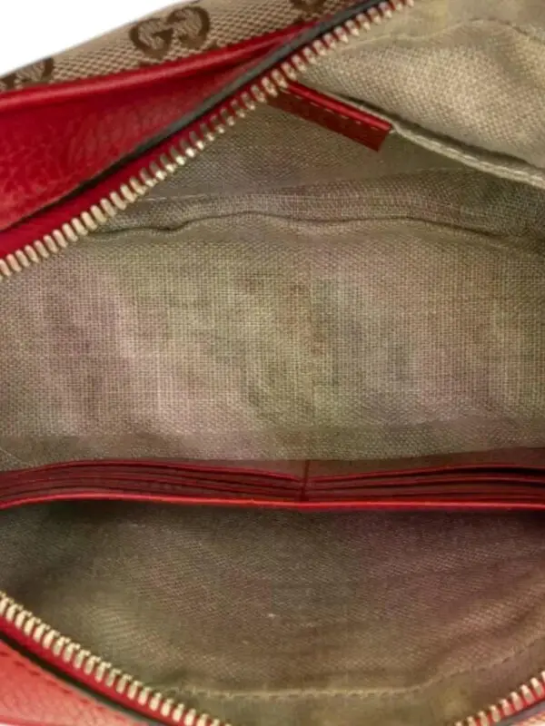 Gucci Gg Canvas Bree Crossbody Bag
