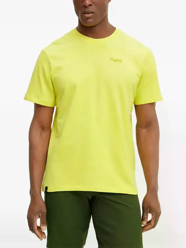 HAGLOFS Logo-embroidered T-shirt