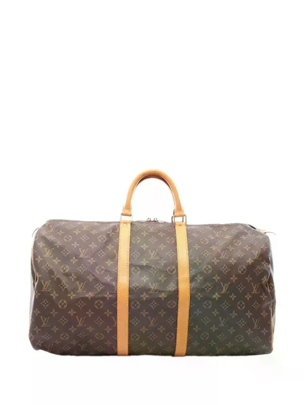 LOUIS VUITTON 1996 Monogram Keepall 55 Travel Bag